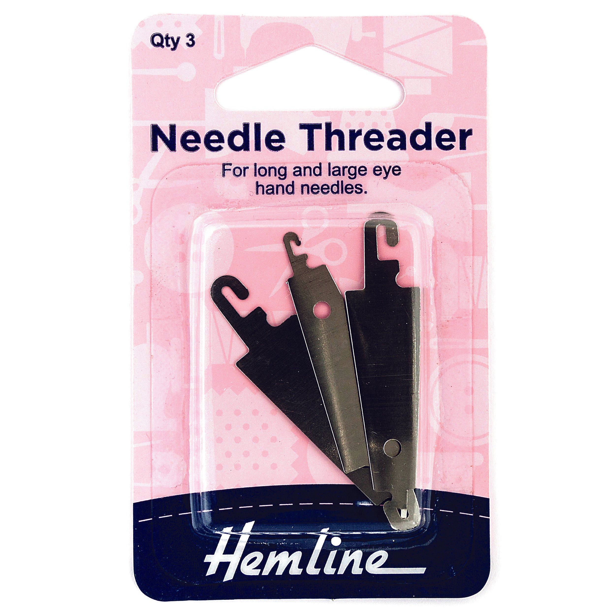 Hemline Needle Threader - Pack of 3| Barnyarns