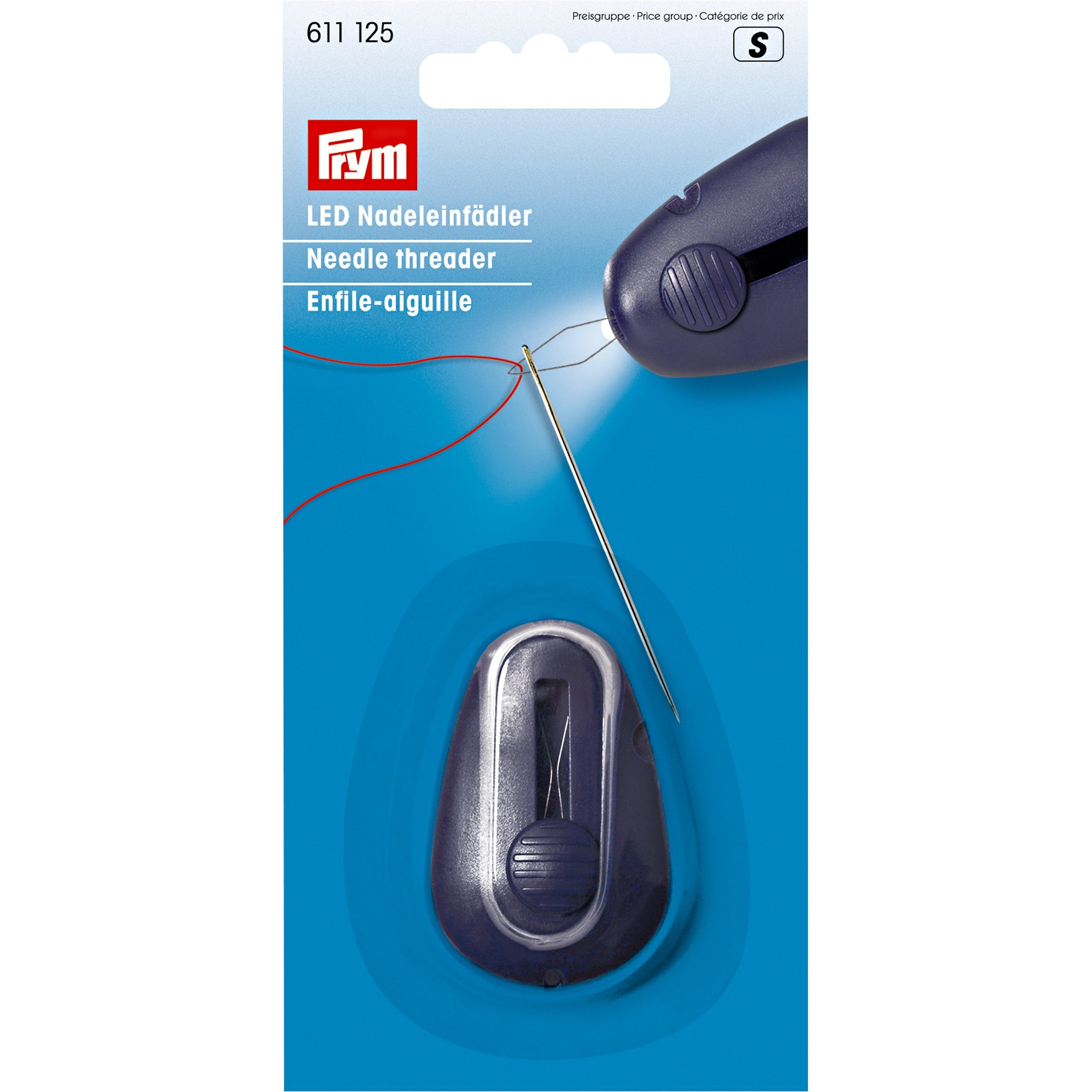 PRYM - Needle Threader With LED Light| Barnyarns