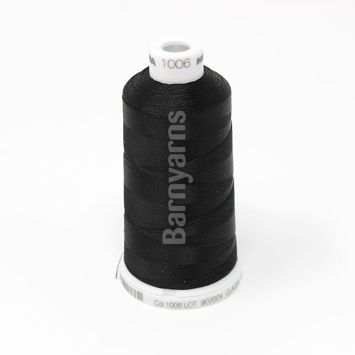 Madeira Classic 40 1006 Diamond Black 1000m Cone| Barnyarns