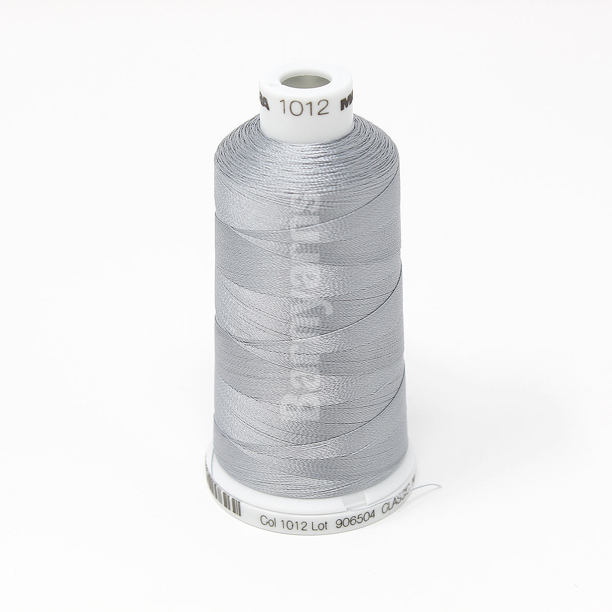 Madeira Classic 40 1012 Silver Grey 1000m Cone| Barnyarns