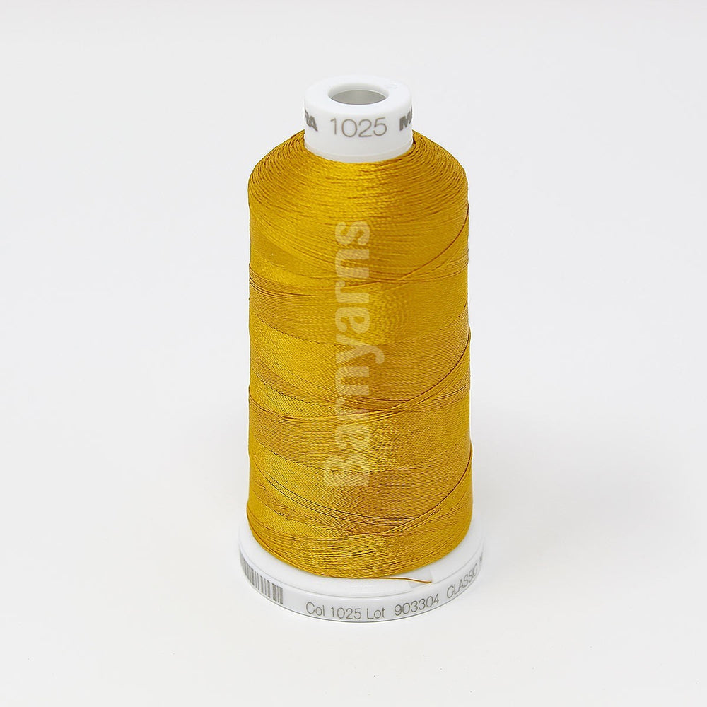 Madeira Classic 40 1025 Gold 1000m Cone| Barnyarns