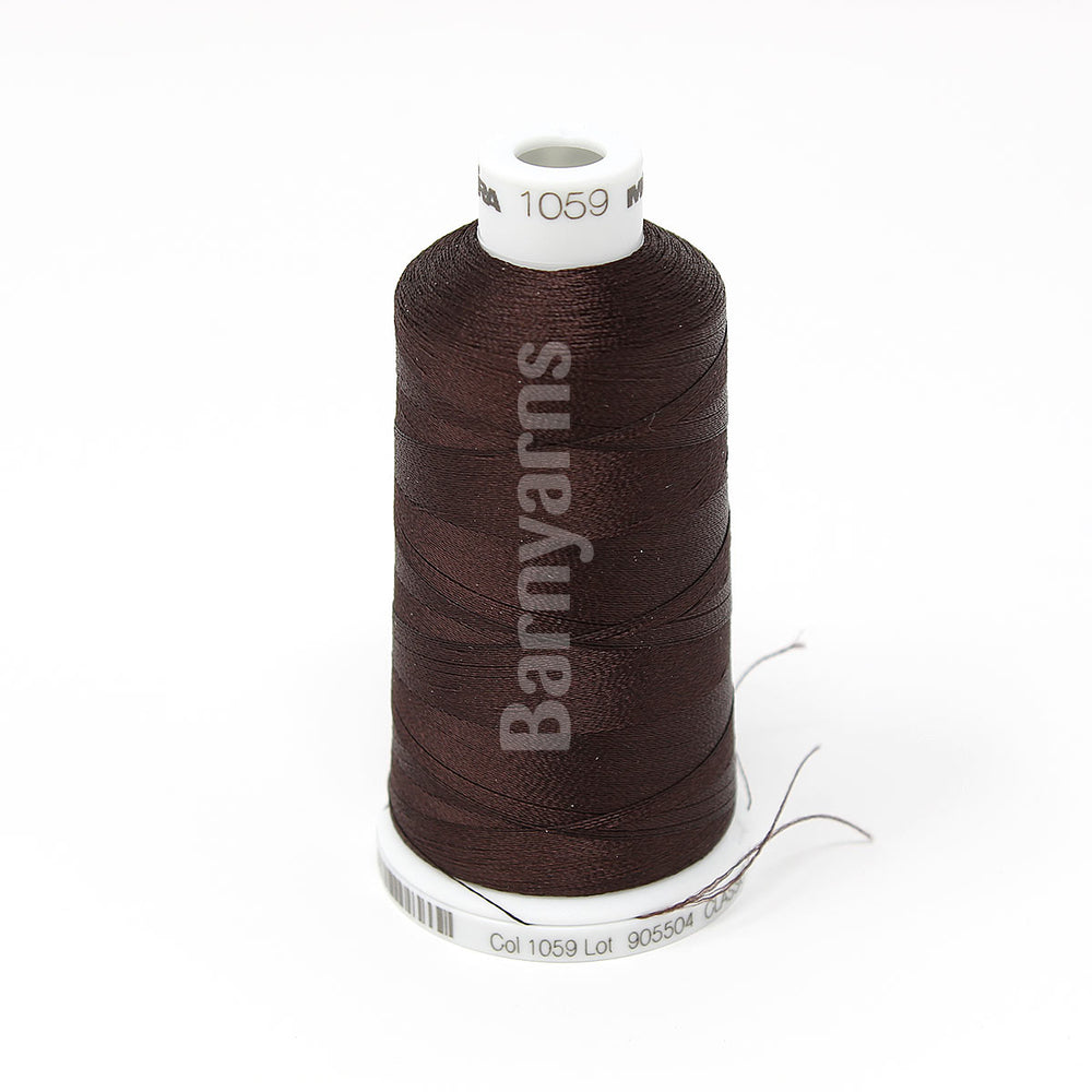 Madeira Classic 40 1059 Dark Brown 1000m Cone| Barnyarns