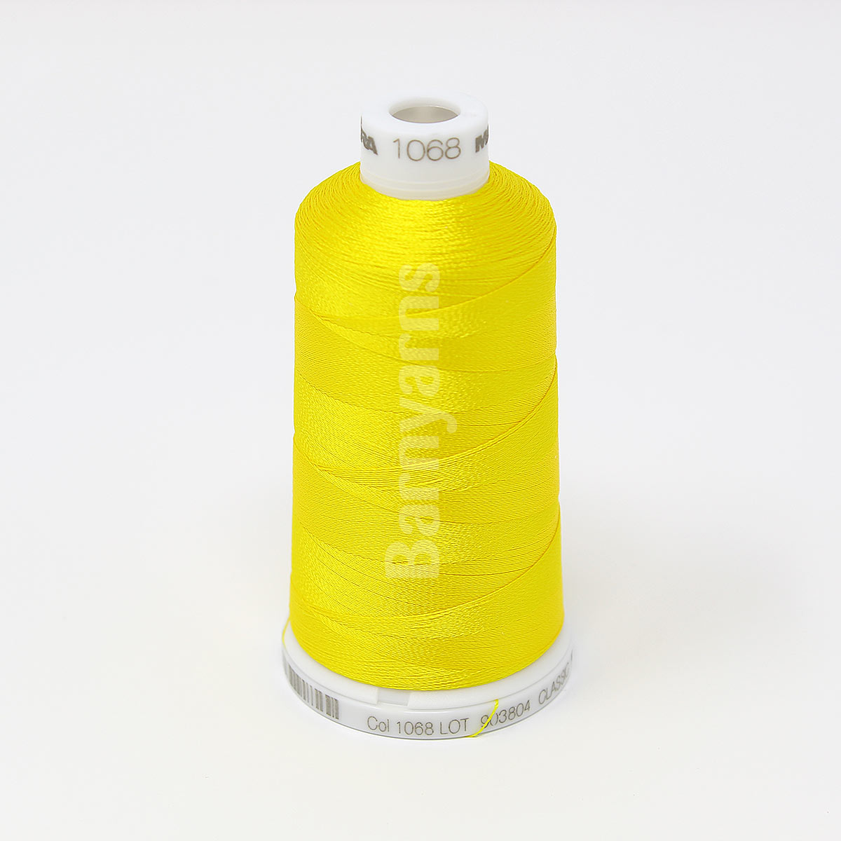 Madeira Classic 40 1068 Yellow 1000m Cone| Barnyarns