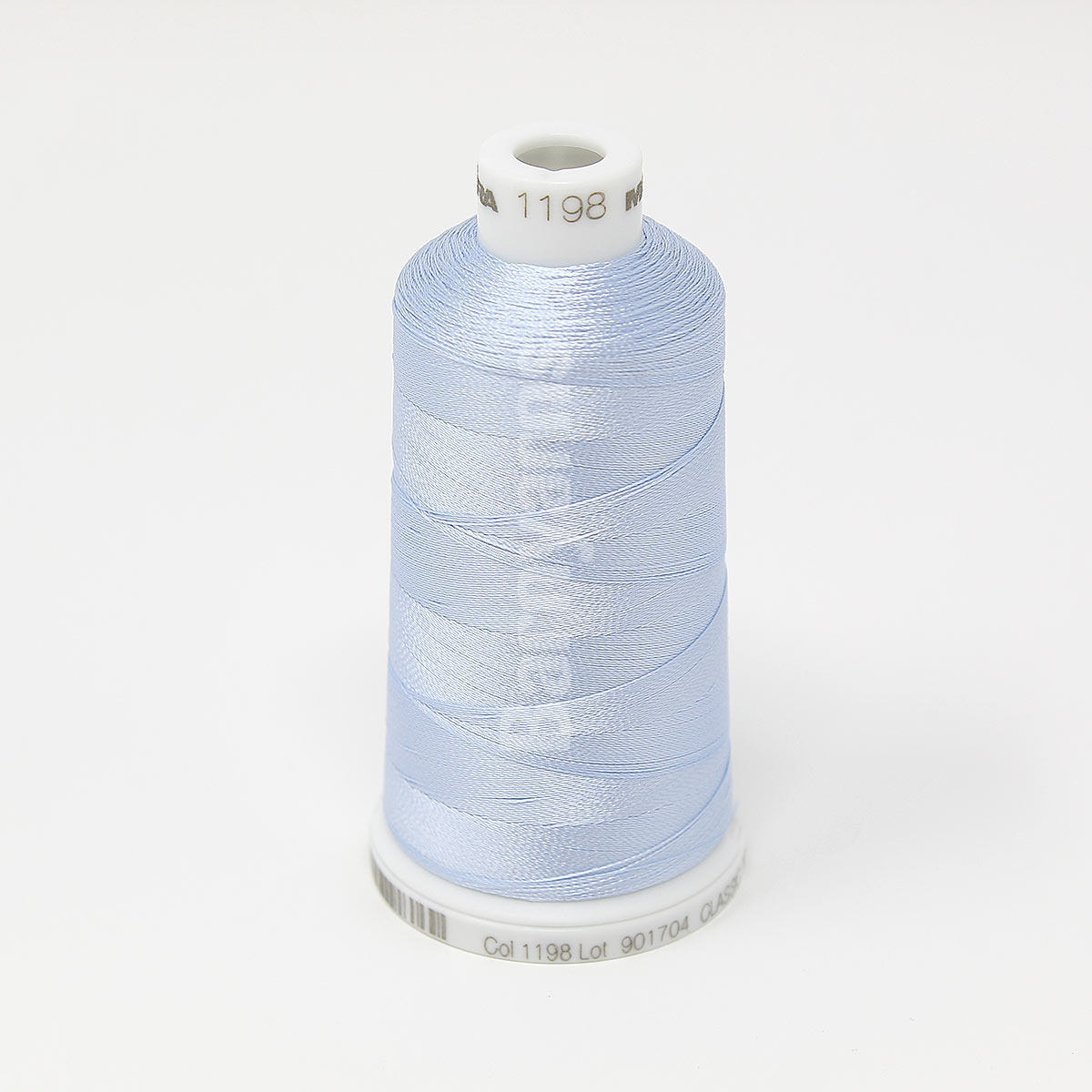 Madeira Classic 40 1198 Light Silver 1000m Cone| Barnyarns