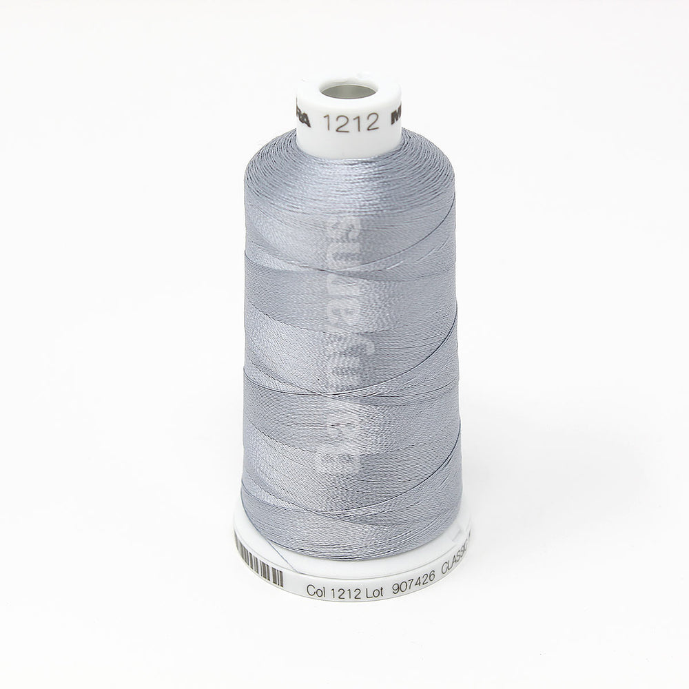 Madeira Classic 40 1212 Silver Grey 1000m Cone| Barnyarns