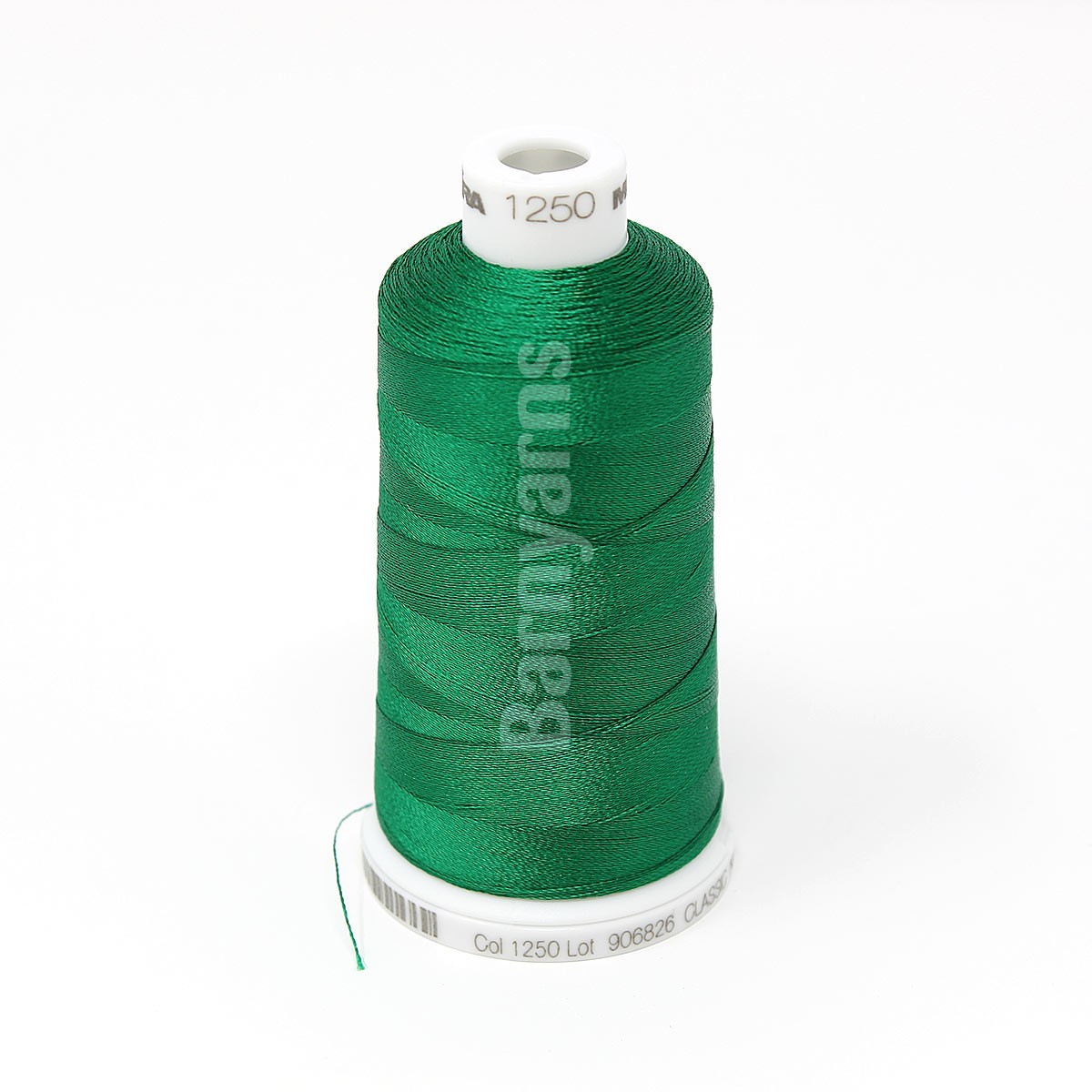 Madeira Classic 40 1250 Green 1000m Cone| Barnyarns