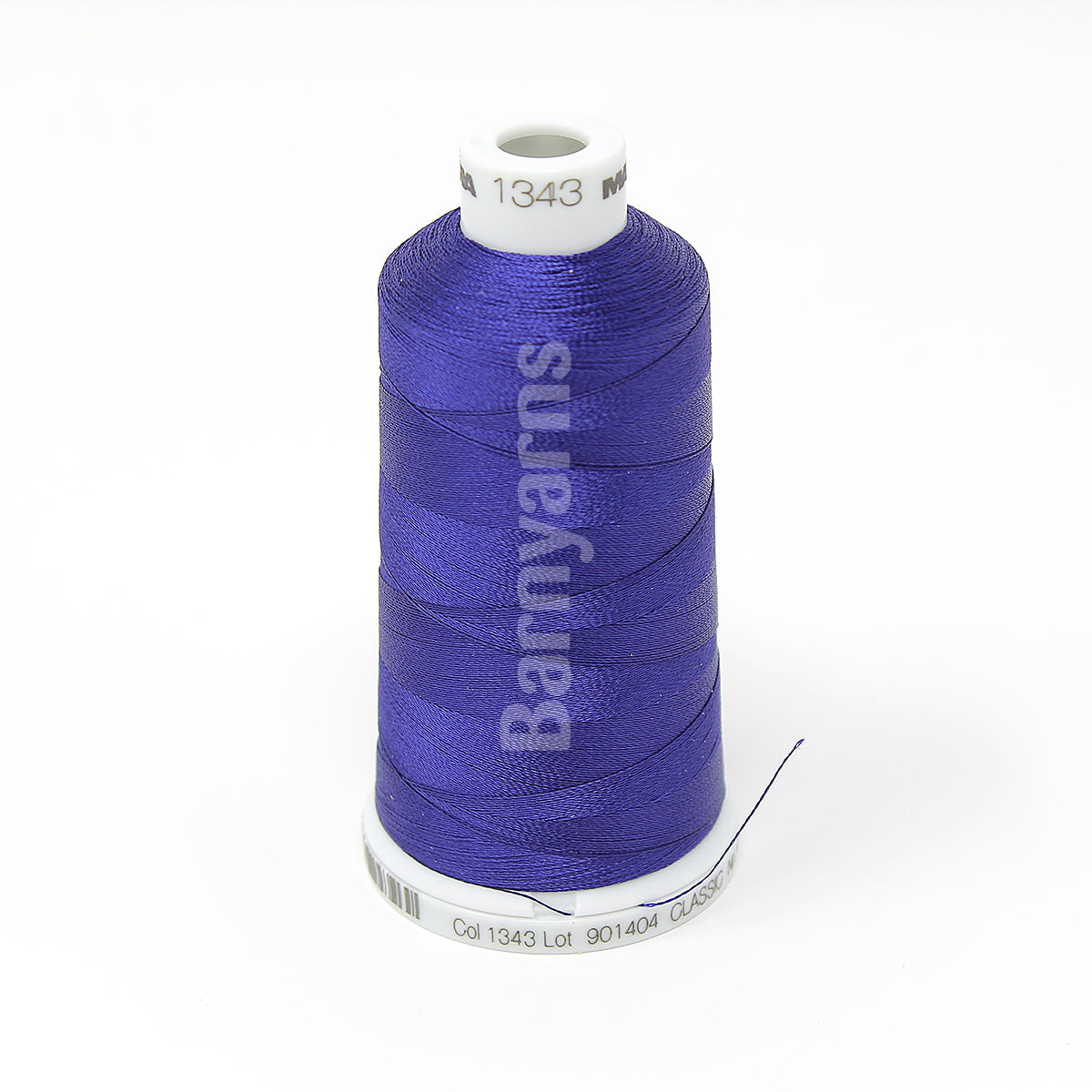 Madeira Classic 40 1343 Violet 1000m Cone| Barnyarns