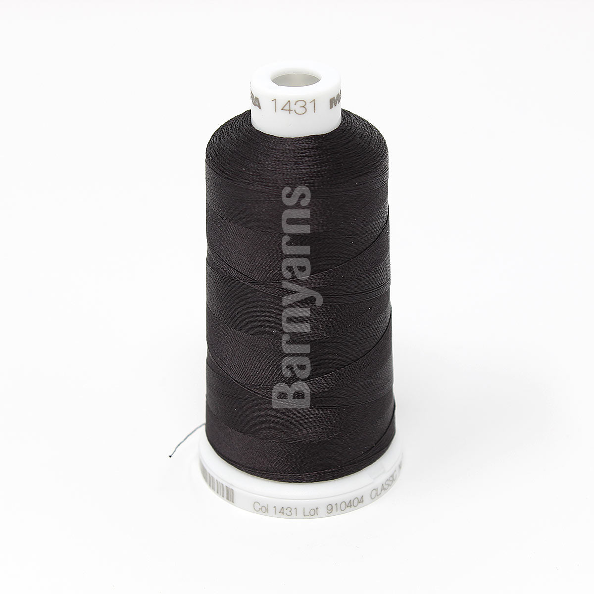 Madeira Classic 40 1431 Grey Black 1000m Cone| Barnyarns