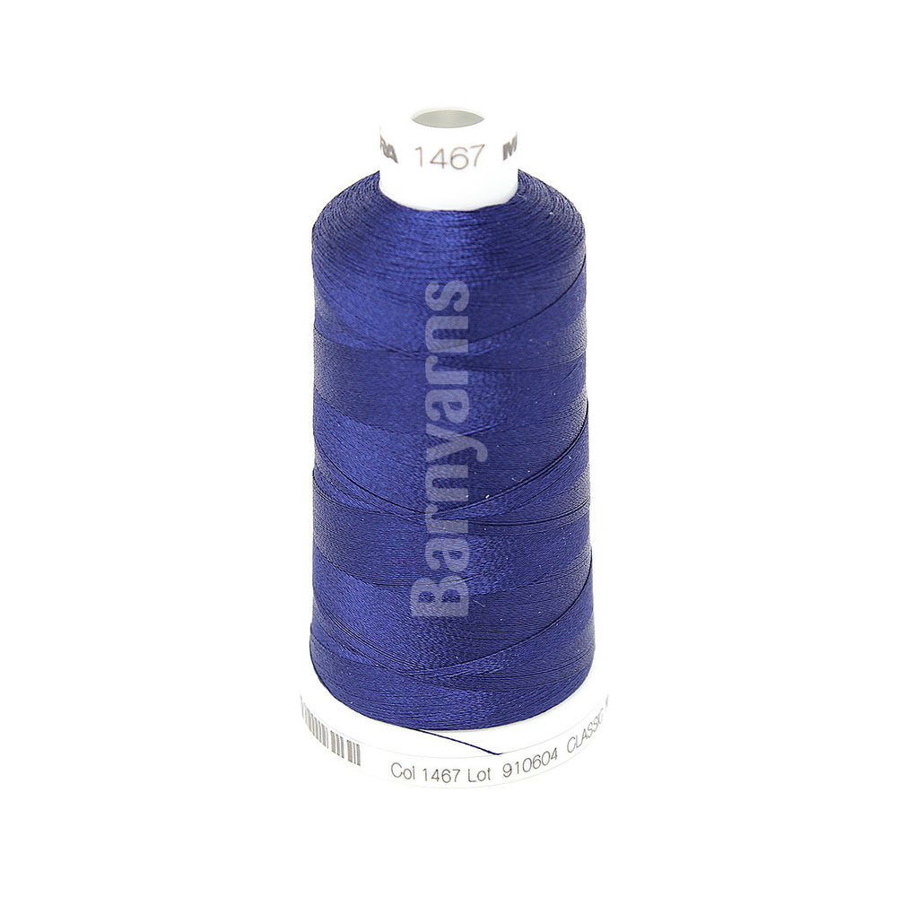 Madeira Classic 40 1467 Midnight Blue 1000m Cone| Barnyarns