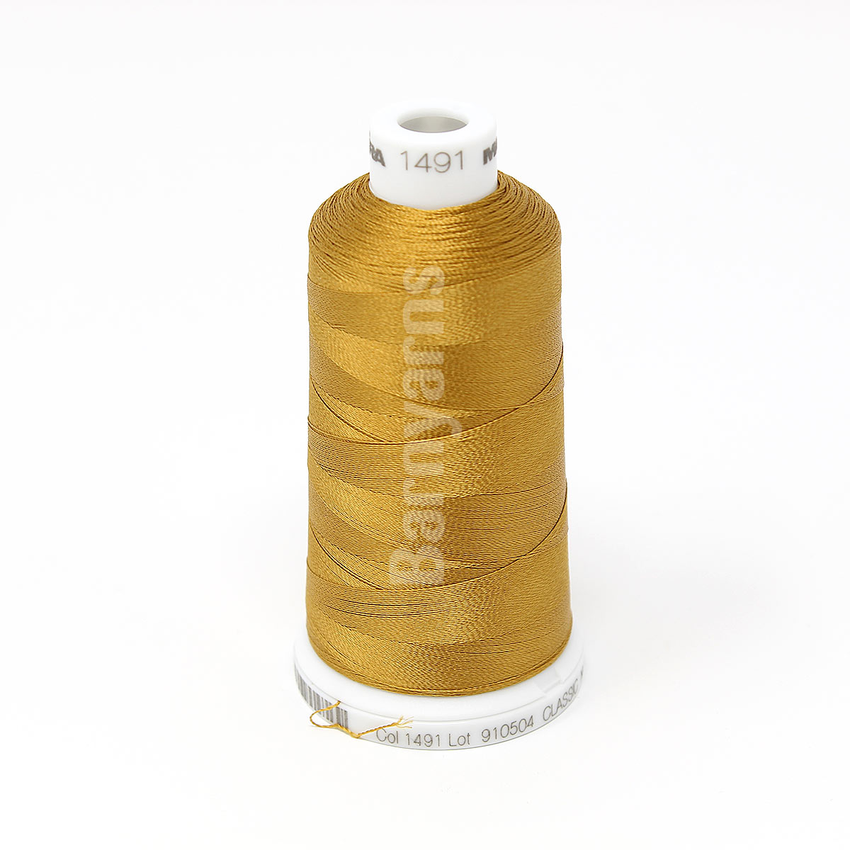 Madeira Classic 60 1491 Gold 1500m Cone| Barnyarns