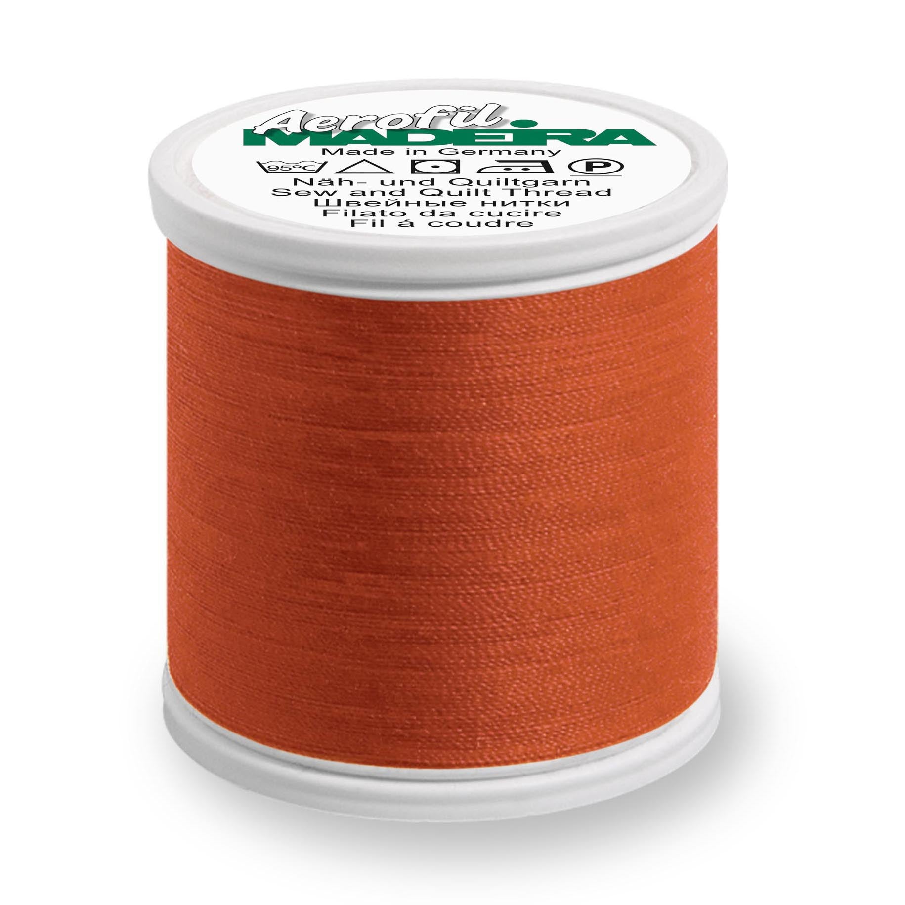 Madeira Aerofil 120 8201 Tomato 400m Reel| Barnyarns