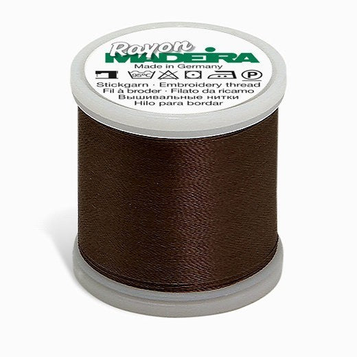 Madeira Rayon 40 1240 Grey 200m Reels| Barnyarns