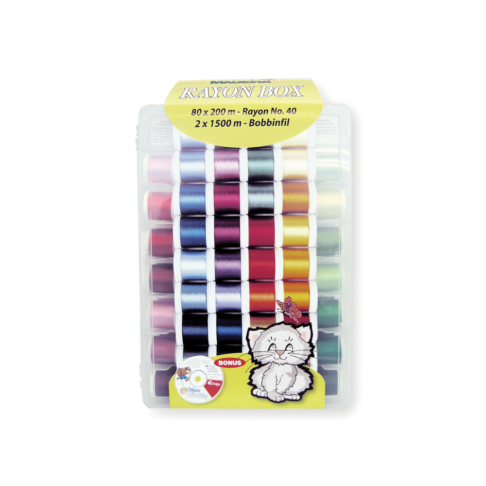 Madeira Rayon Box - 80 x 200m