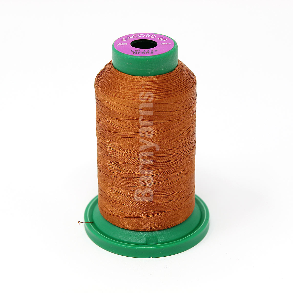 Isacord 40 1115 Copper 1000m Cone| Barnyarns
