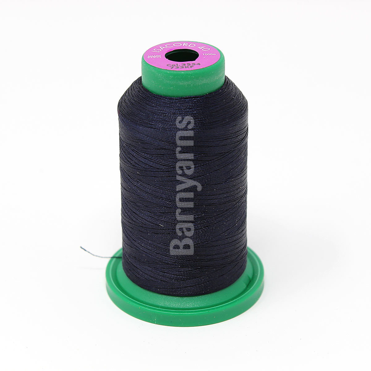 Isacord 40 3554 Navy 5000m Cone| Barnyarns
