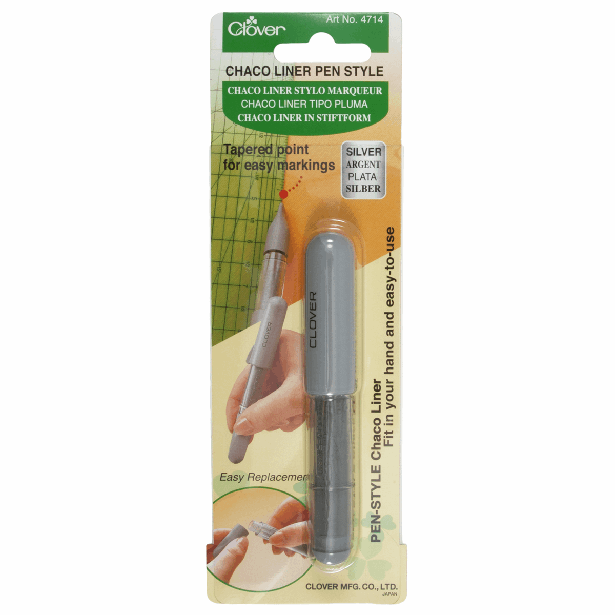 Chaco Liner Chalk Marking Pen Silver| Barnyarns