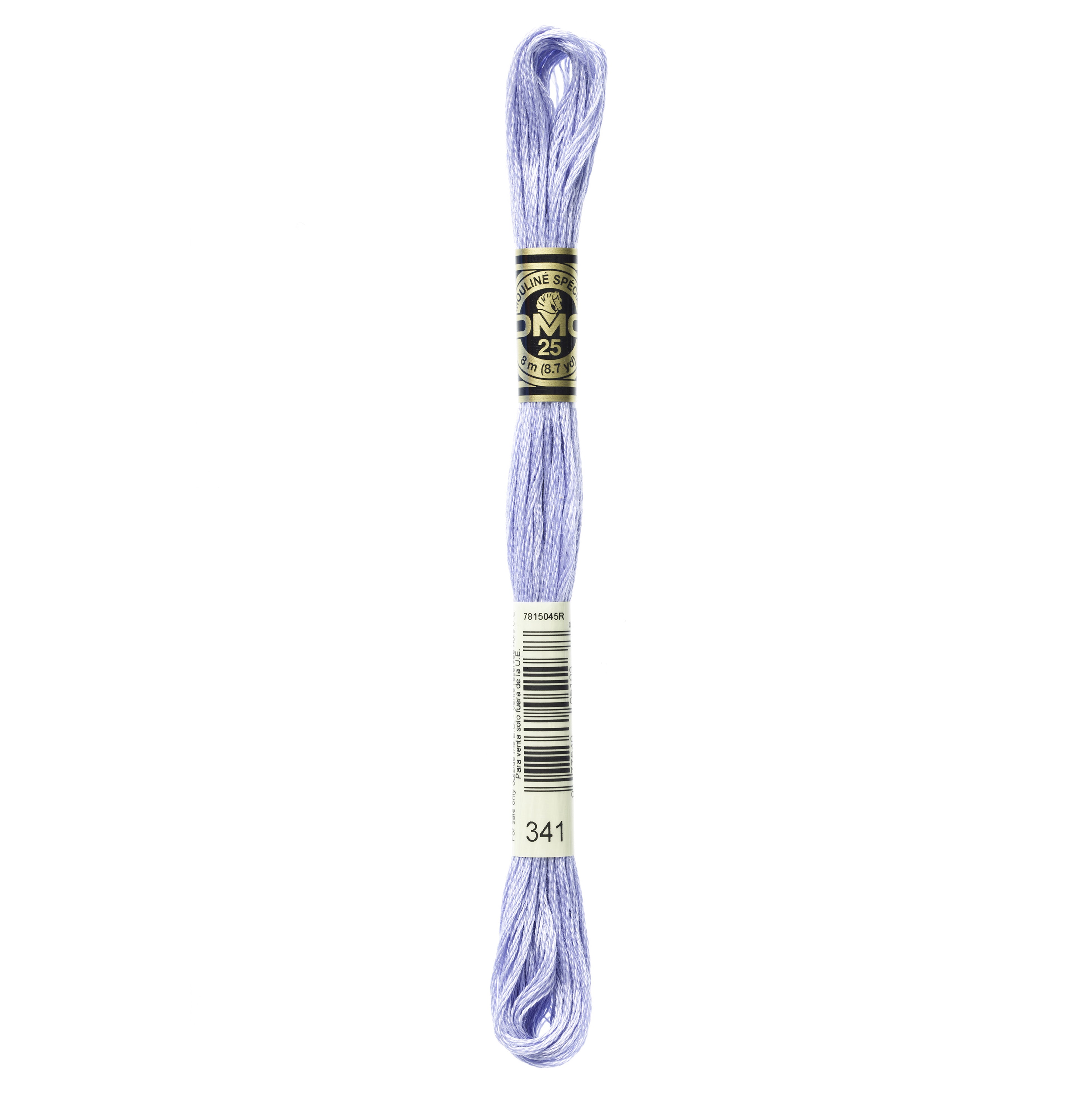 DMC Mouline 6 Strand Cotton 341 Blue Violet Light 8m Skein| Barnyarns