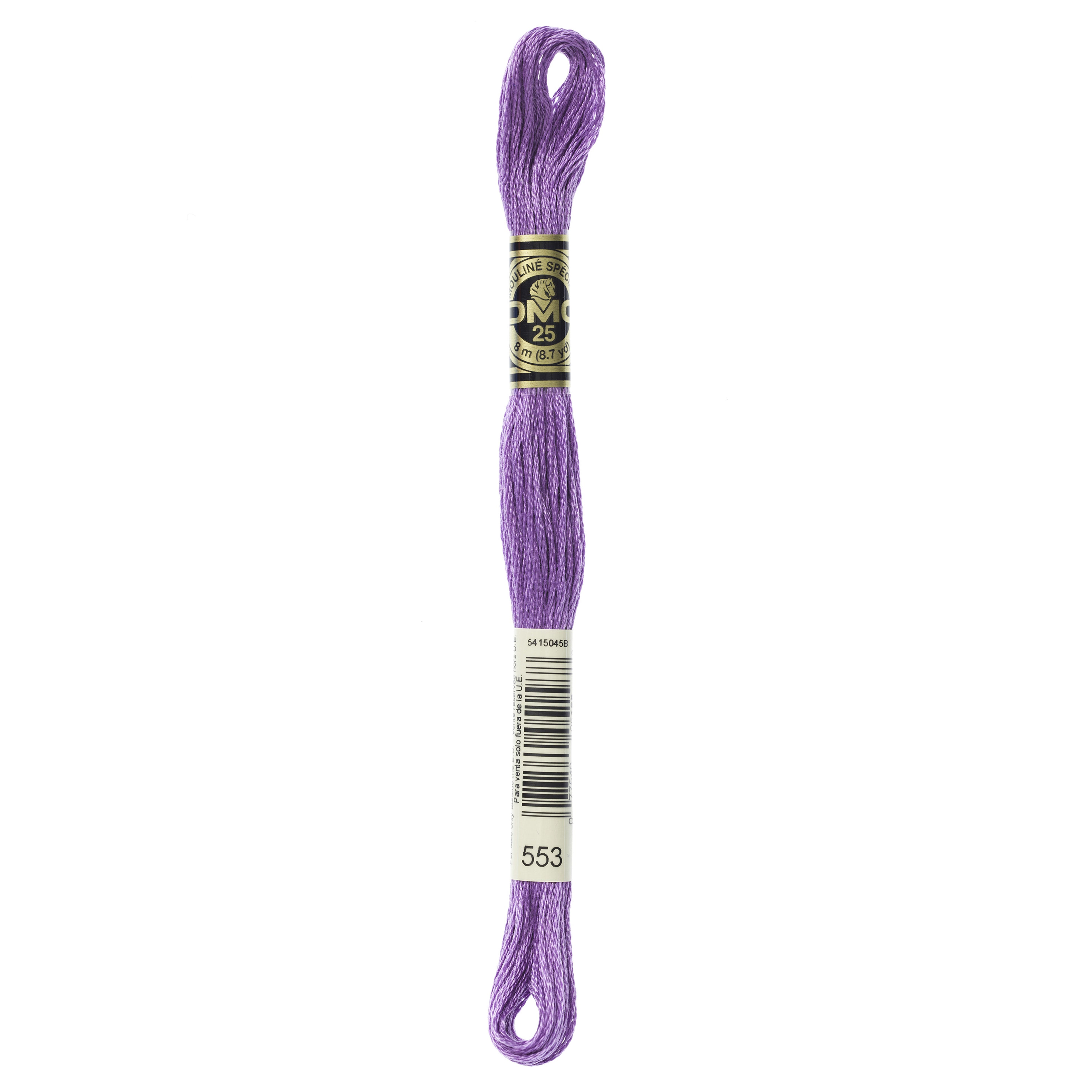 DMC Mouline 6 Strand Cotton 553 Violet 8m Skein| Barnyarns