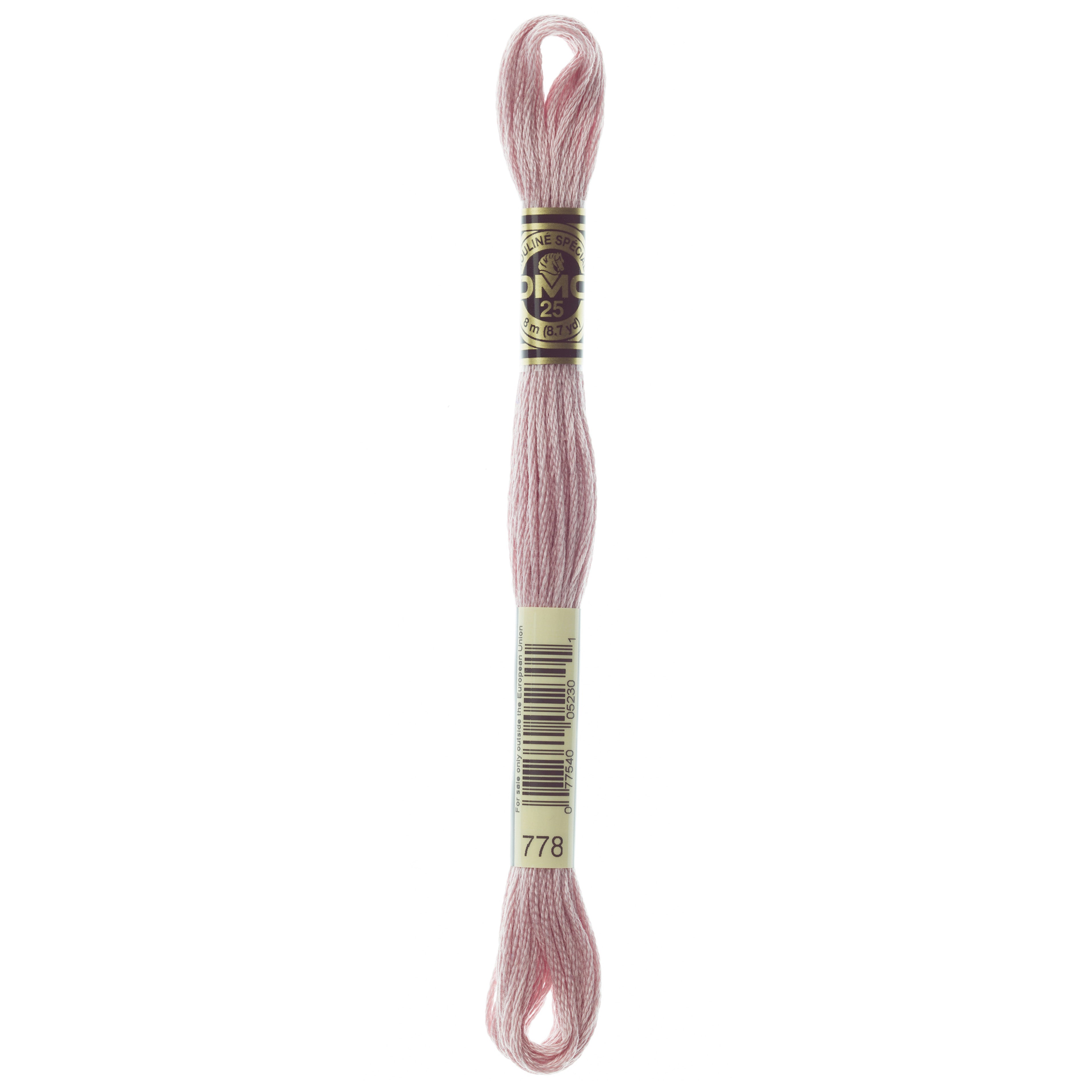 DMC Mouline 6 Strand Cotton 778 Antique Mauve 8m Skein| Barnyarns