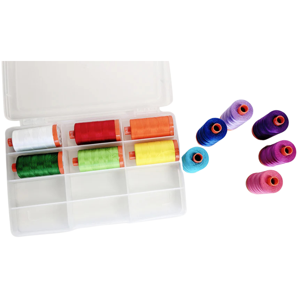 Aurifil Storage Case for 12 Large Spools – Stackable, Durable, Made in ...