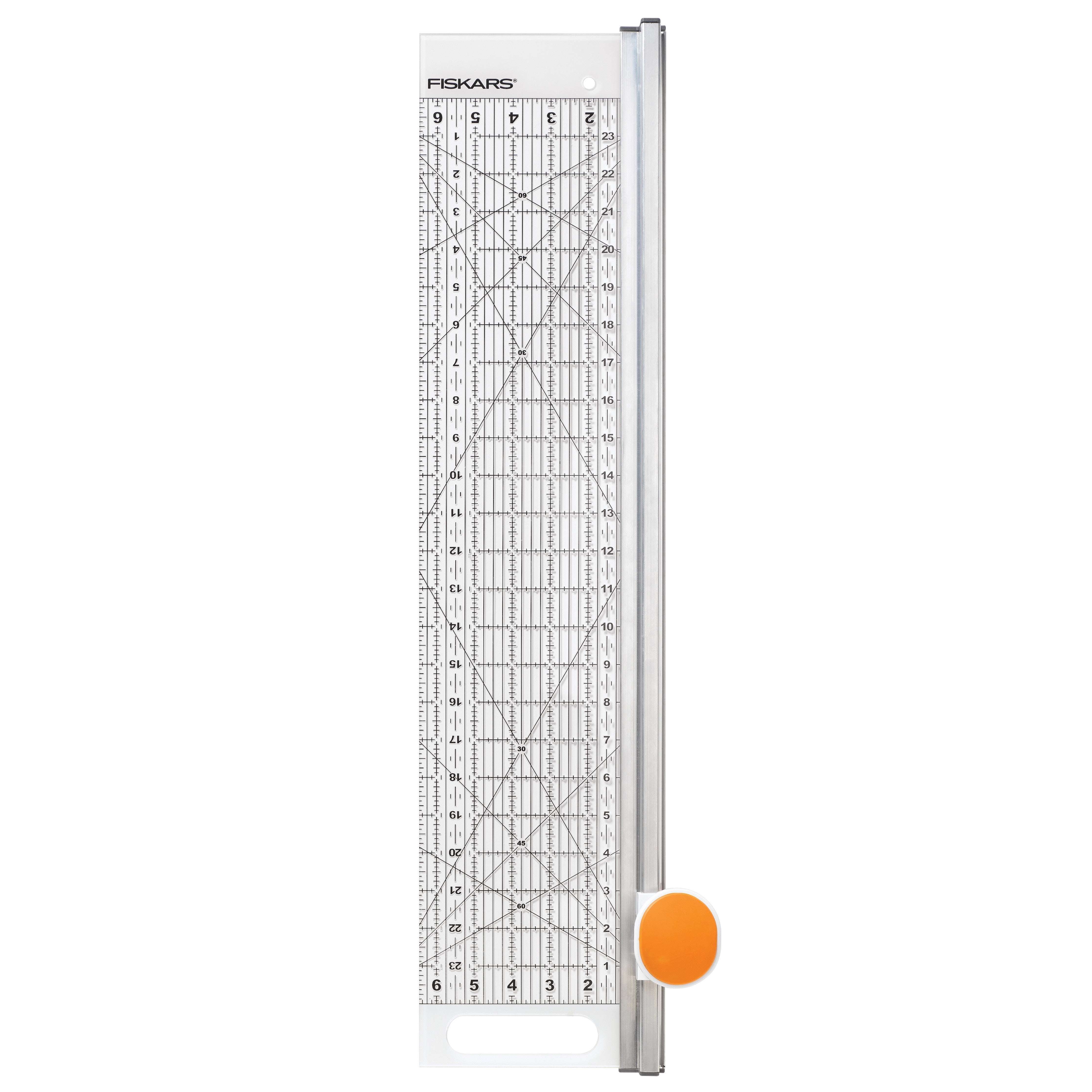 Fiskars Rotary Cutter & Ruler Combo 45mm Diameter 15 x 61cm| Barnyarns