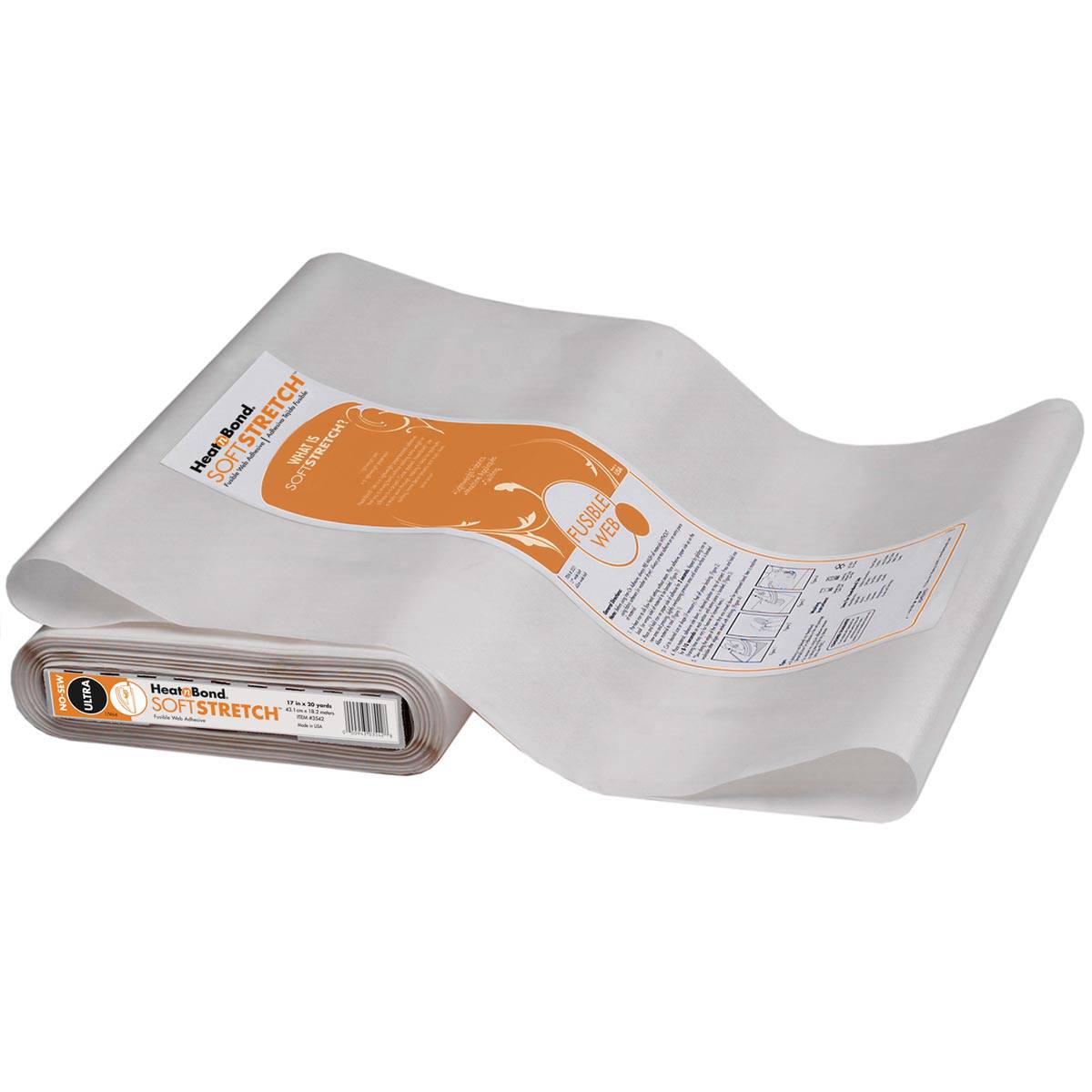 Soft & Stretch Ultra Heatnbond Metre Stock & Full Bolt| Barnyarns